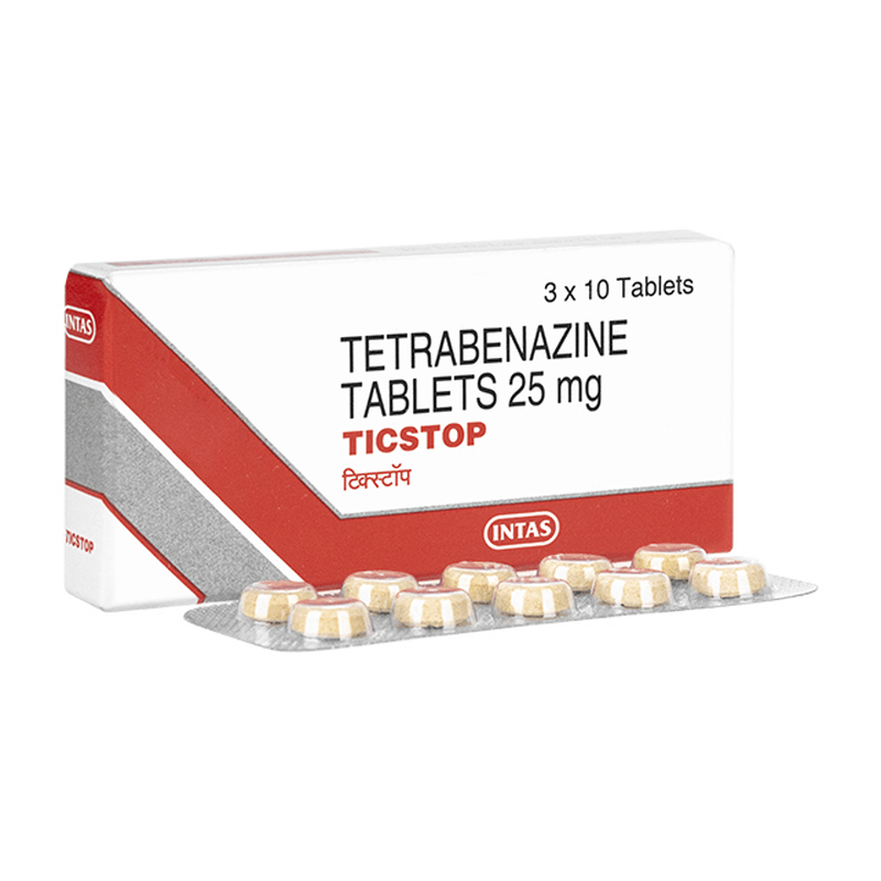 ティクストップ 25mg 3箱 / Ticstop 25mg 3 boxes - ウェプロス