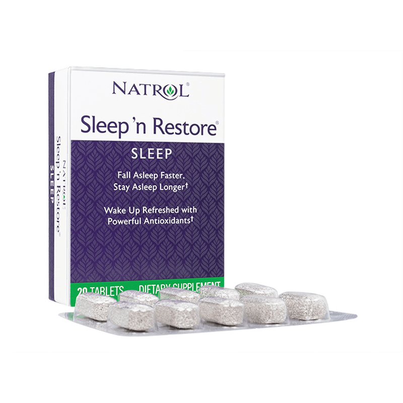 [ナトロール] スリーピンリストア 3箱 / [Natrol] Sleep'n Restore 3 boxes - ウェプロス