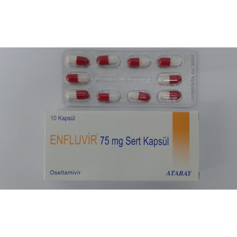 エンフルビル 75mg 3箱 / Enfluvir 75mg 3 boxes - ウェプロス